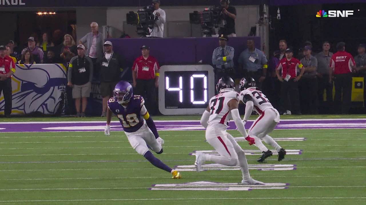 Can't-Miss Play: Minnesota Vikings wide receiver Justin Jefferson's NASTY route sparks wide ...