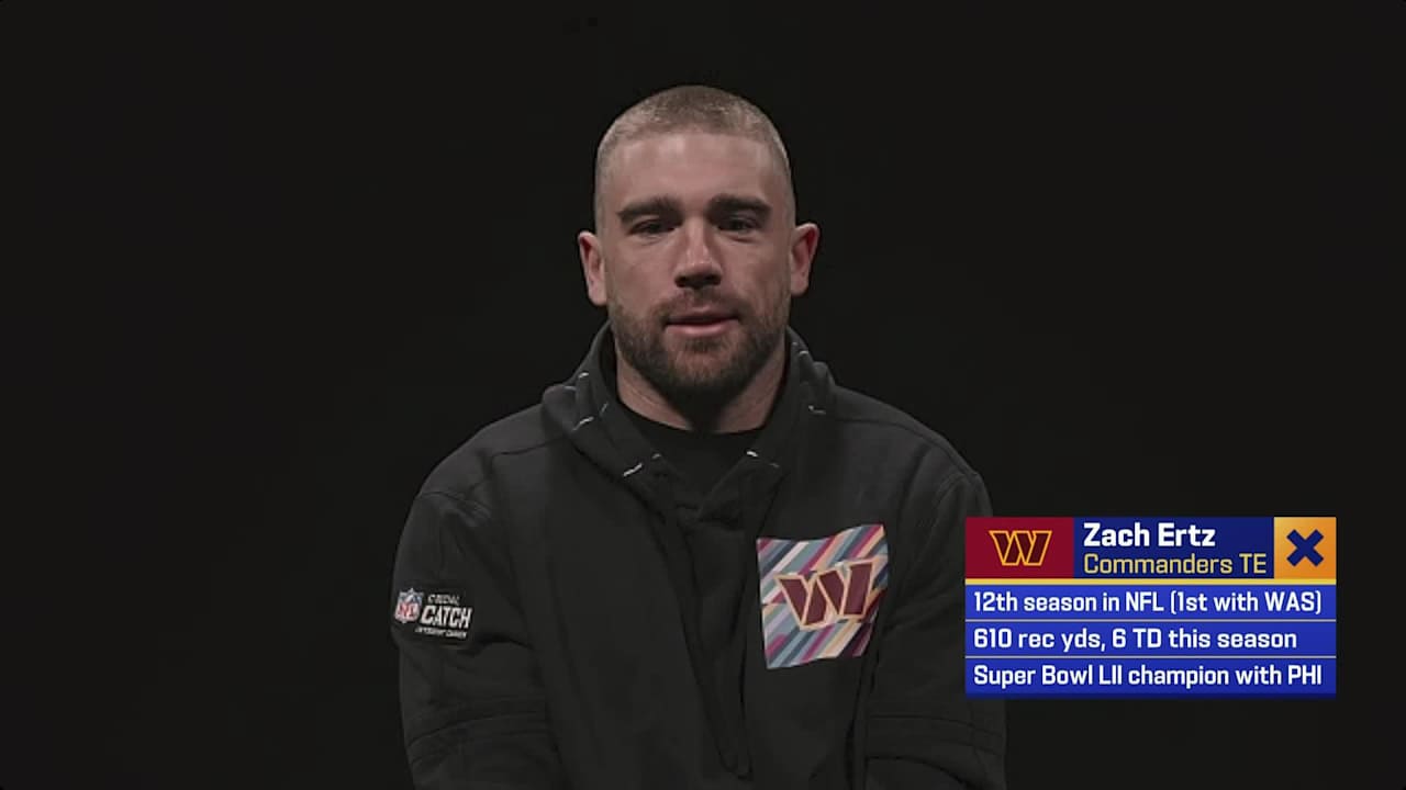 Washington Commanders tight end Zach Ertz joins "Good Morning Football ...