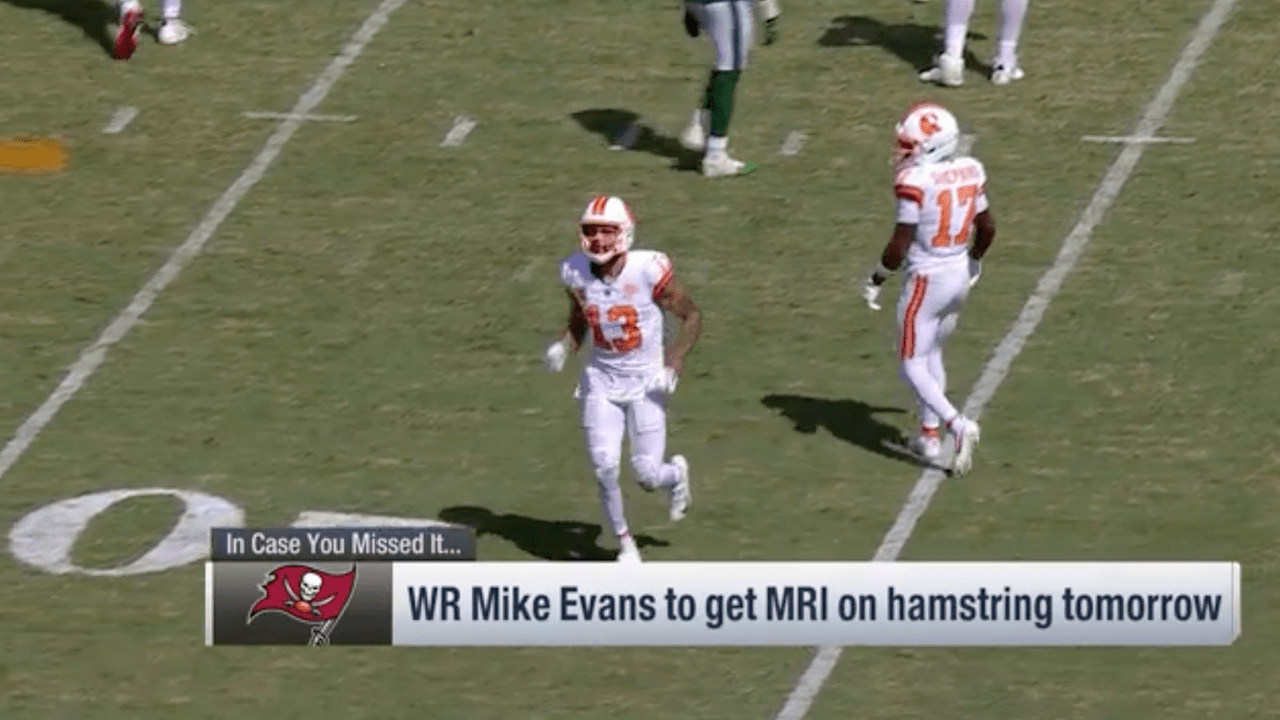 Tampa Bay Buccaneers wide receiver Mike Evans to get MRI on hamstring ...