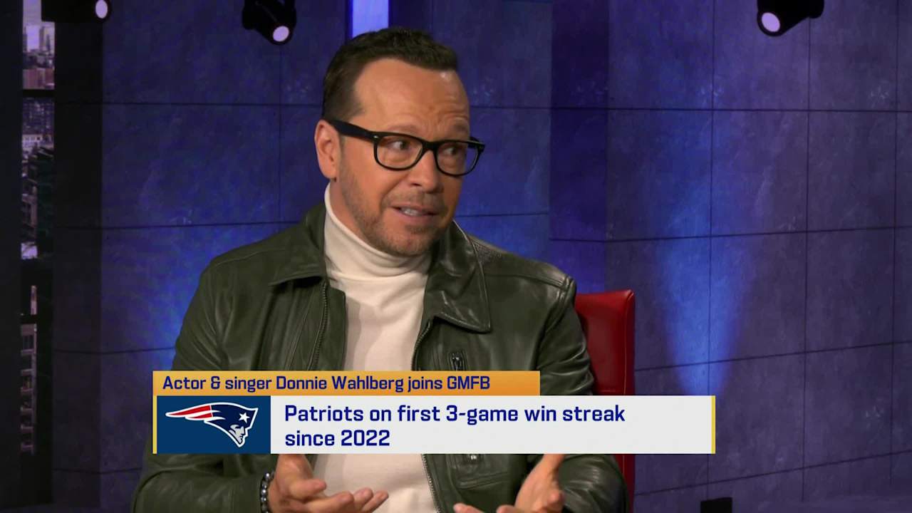 Actor, singer Donnie Wahlberg joins 'GMFB' to discuss the 2025 Patriots