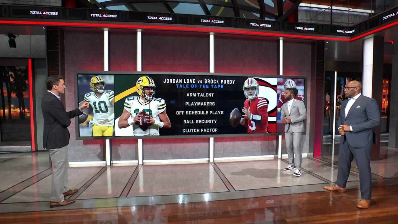 Green Bay Packers quarterback Jordan Love vs. San Francisco 49ers ...