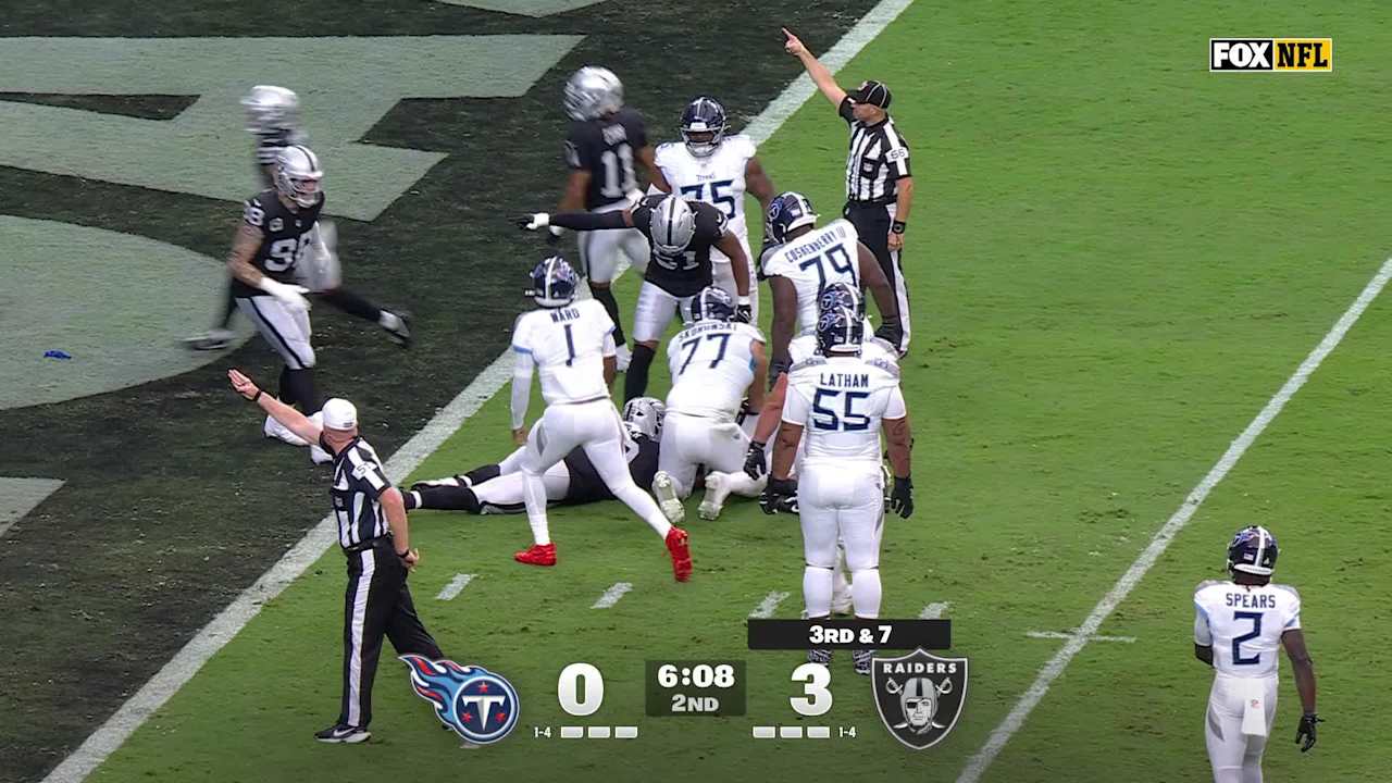 Can't-Miss Play: Las Vegas Raiders linebacker Devin White's strip-sack ...