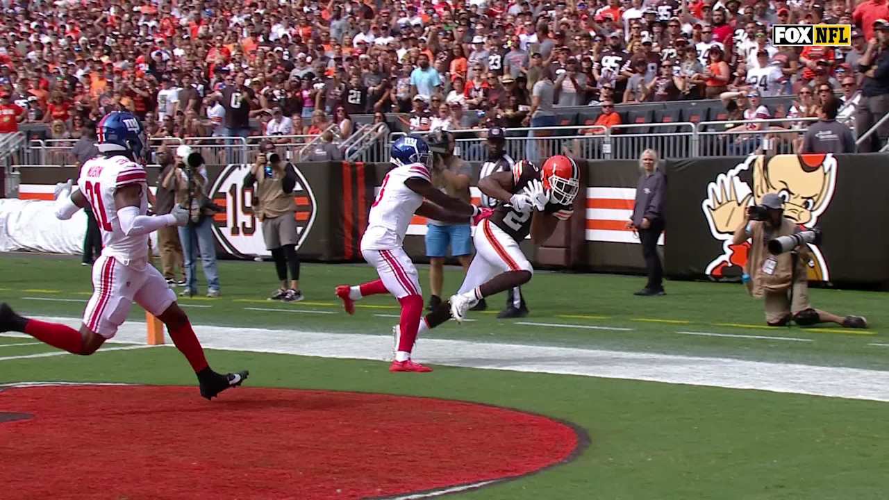 Cleveland Browns wide receiver Amari Cooper snags 24-yard touchdown on ...