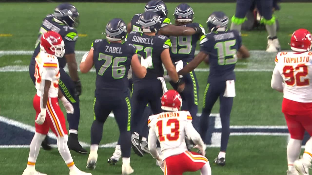 Seattle Seahawks wide receiver Jake Bobo's YAC skills on display during ...