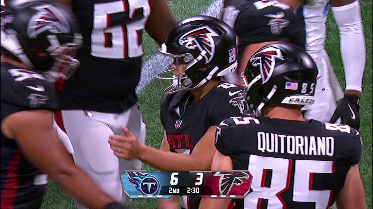 Atlanta Falcons kicker Younghoe Koo gets Falcons on the board with 42 ...
