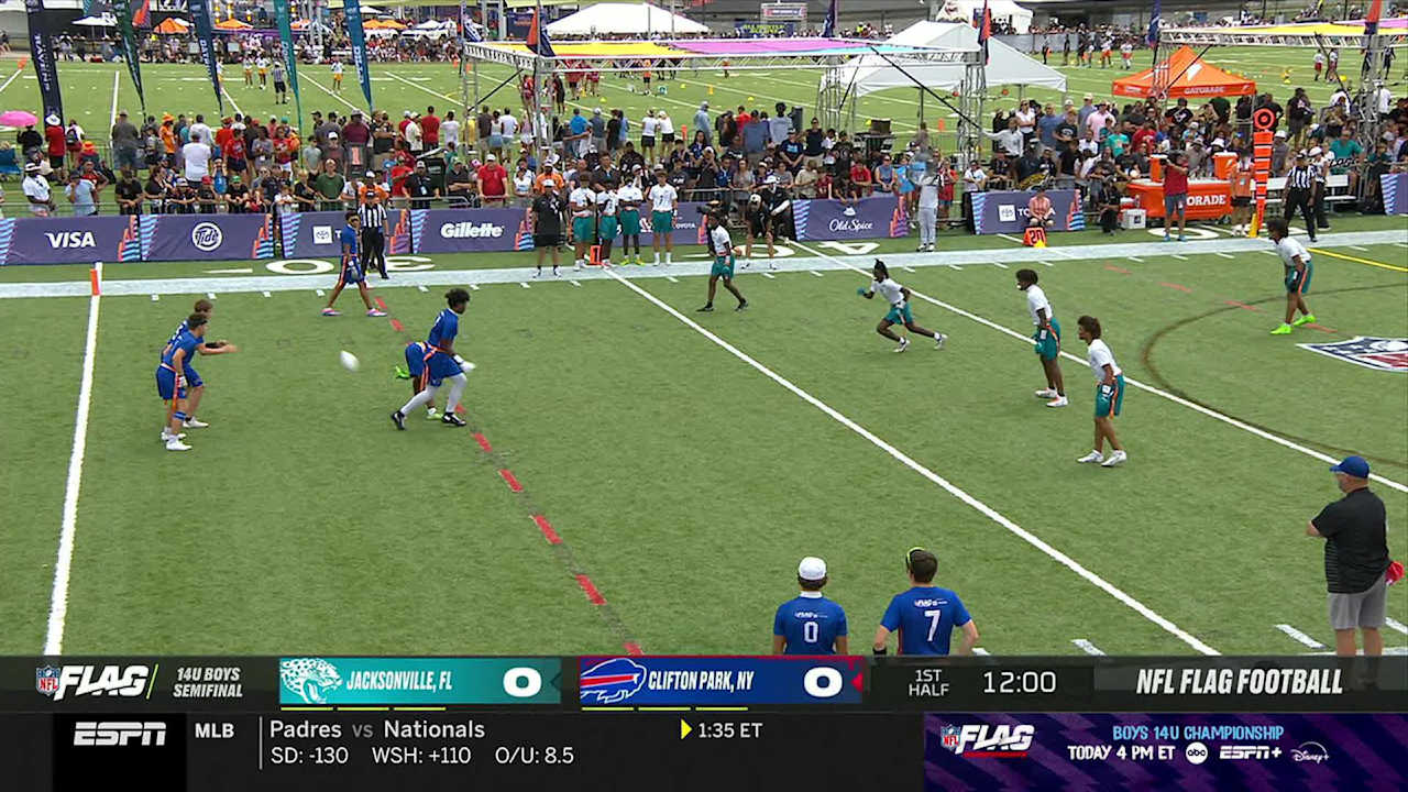 Jaguars Elite Jaguars vs. RFP Bills highlights | NFL FLAG Championships