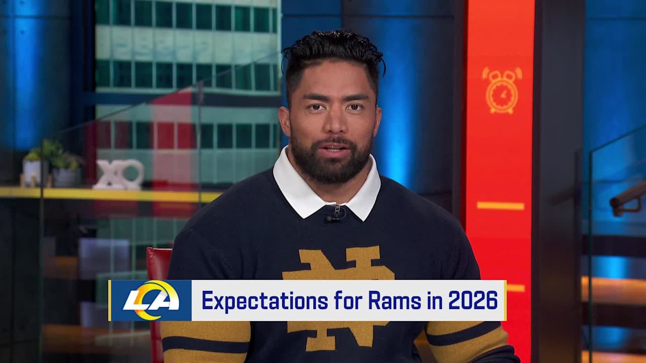 NFL Network's Manti Te'o shares his expectations for Los Angeles Rams ...