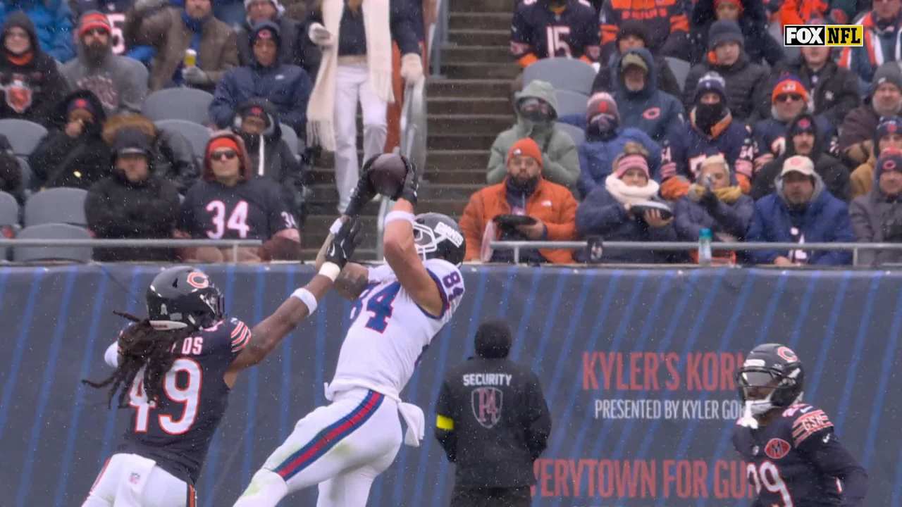 New York Giants tight end Theo Johnson's seam catch gives TE 46 yards ...