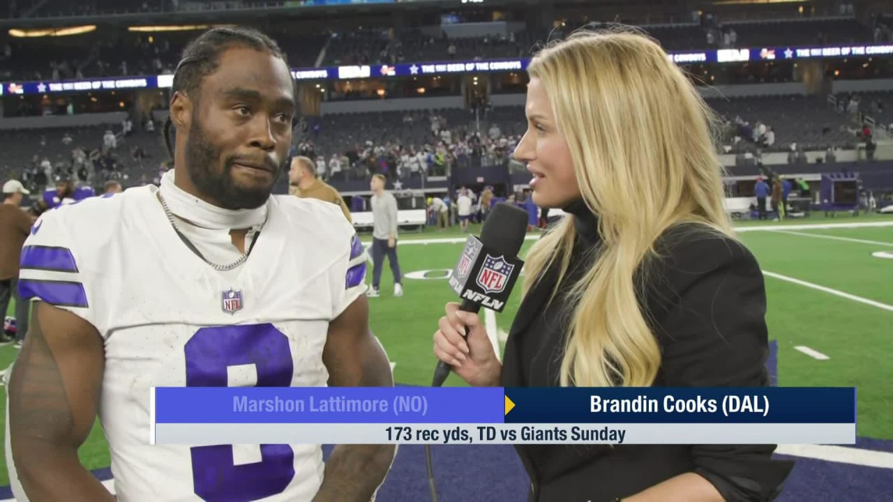 Dallas Cowboys wide receiver Brandin Cooks on Cowboys offense during ...