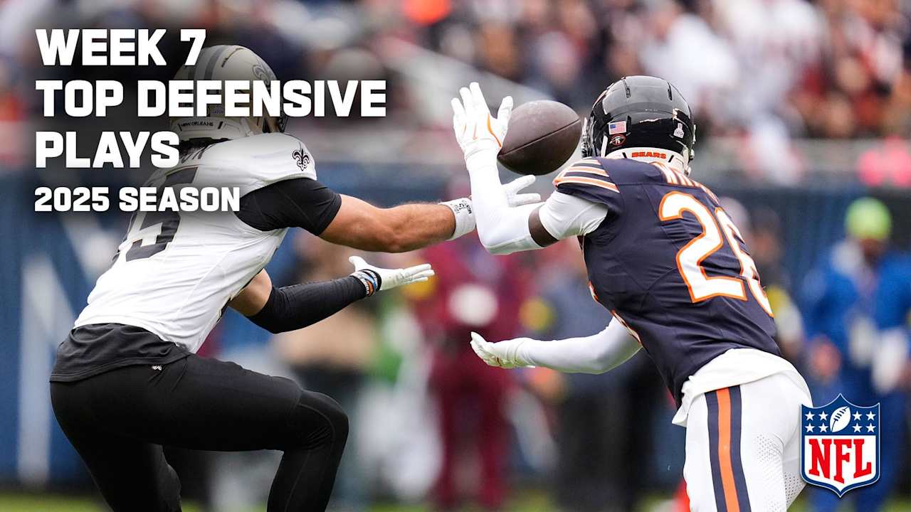 Top defensive plays Week 7 | NFL Highlights