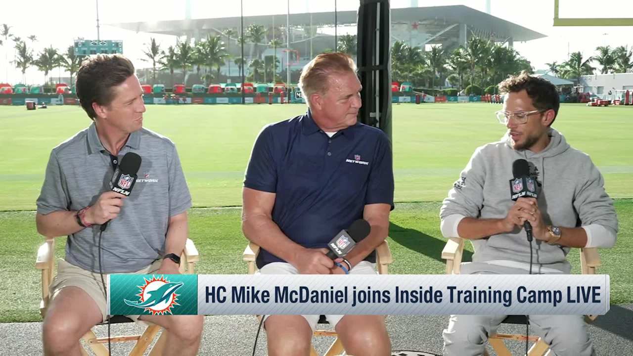 Miami Dolphins head coach Mike McDaniel on Dolphins: We are steadily ...