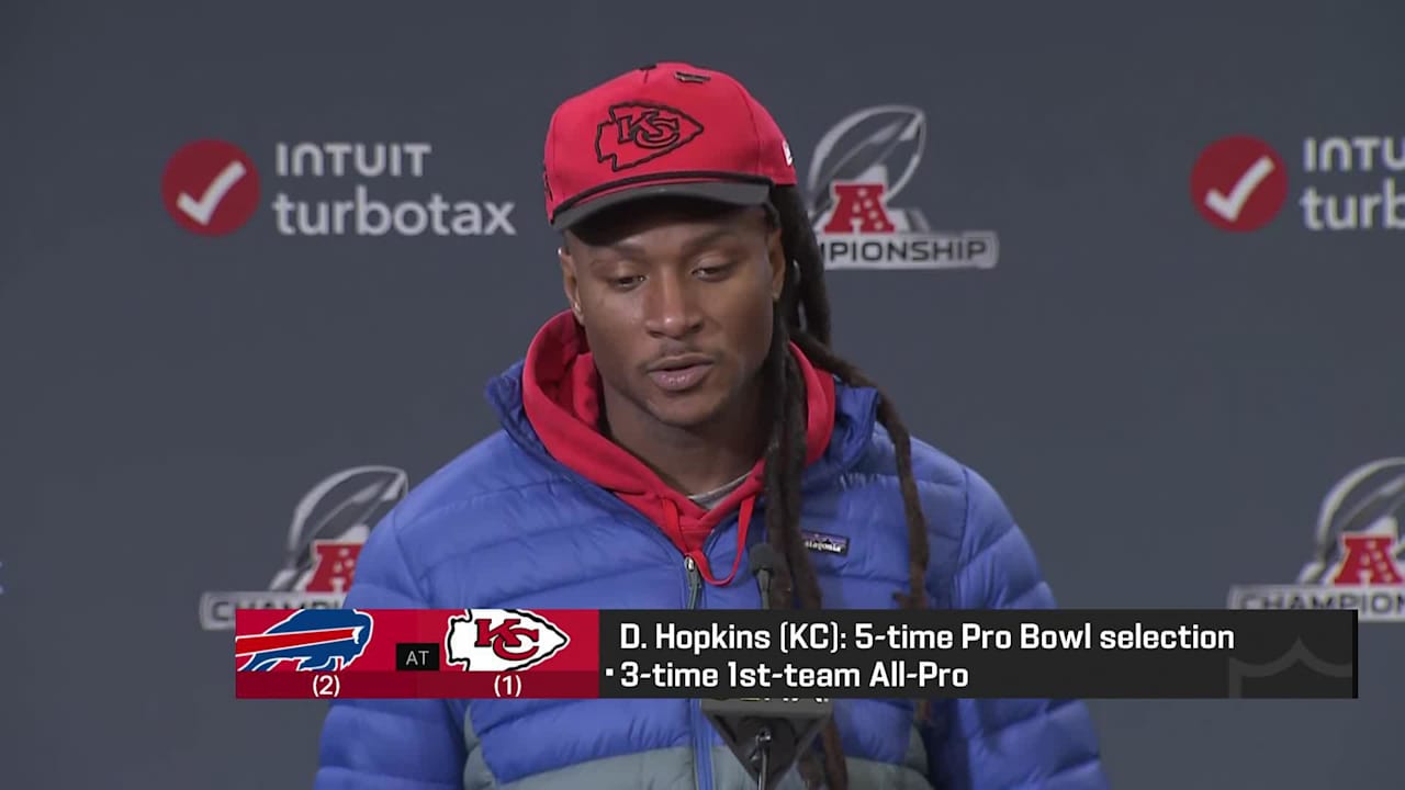 Kansas City Chiefs wide receiver DeAndre Hopkins expresses desire to ...