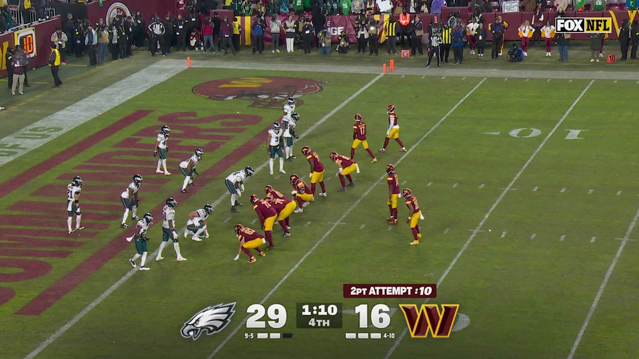 Washington Commanders running back Jeremy McNichols bounces successful ...