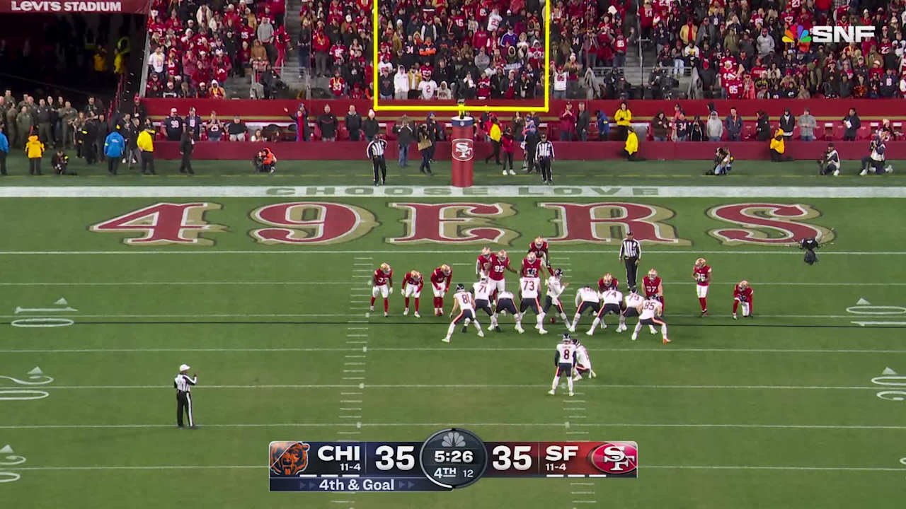Chicago Bears kicker Cairo Santos' 29-yard field goal retakes lead for ...