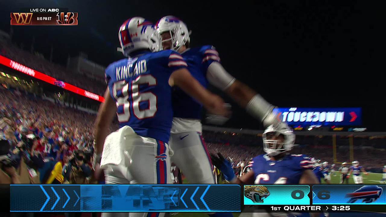 Buffalo Bills tight end Dalton Kincaid's first touchdown catch of 2024 ...