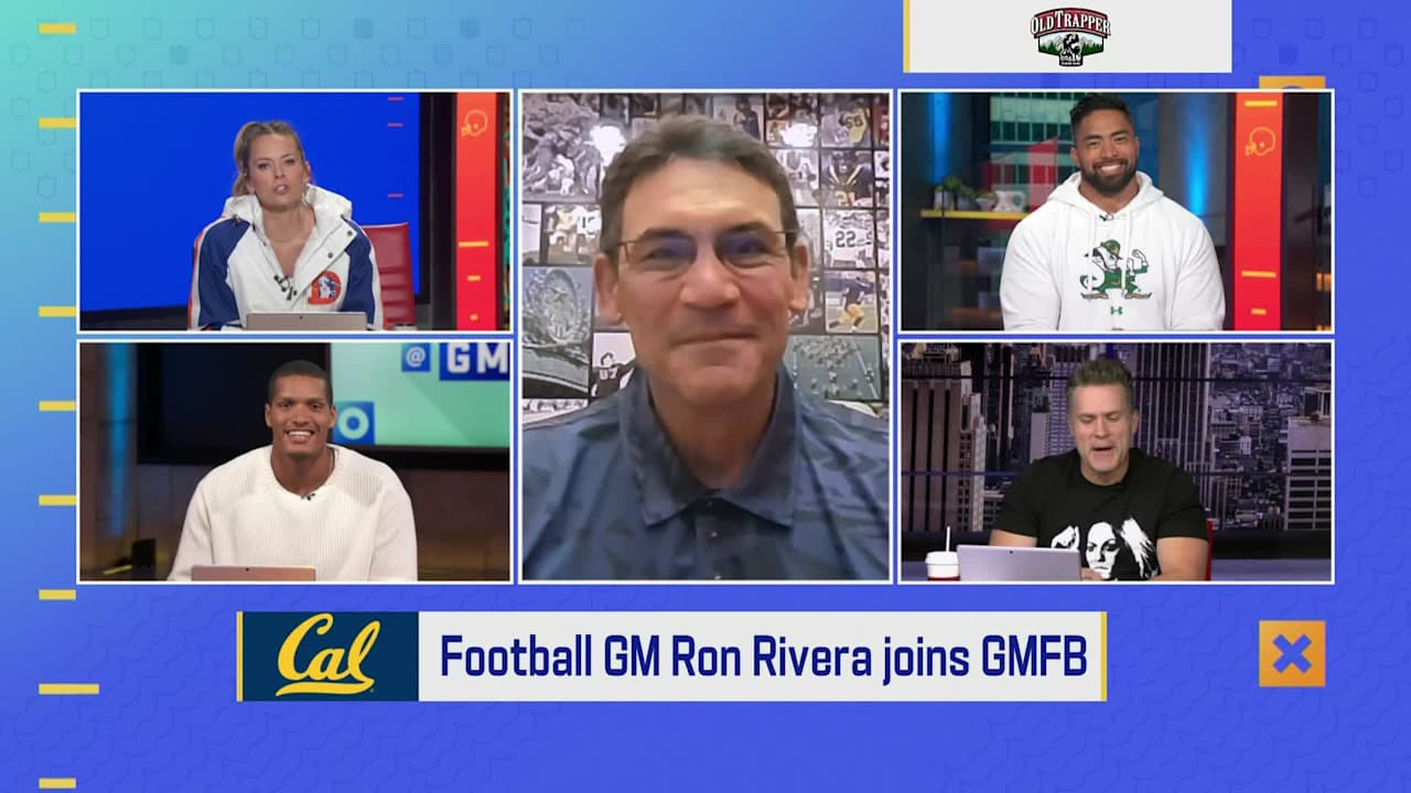 Cal Football General Manager Ron Rivera on difference between college ...
