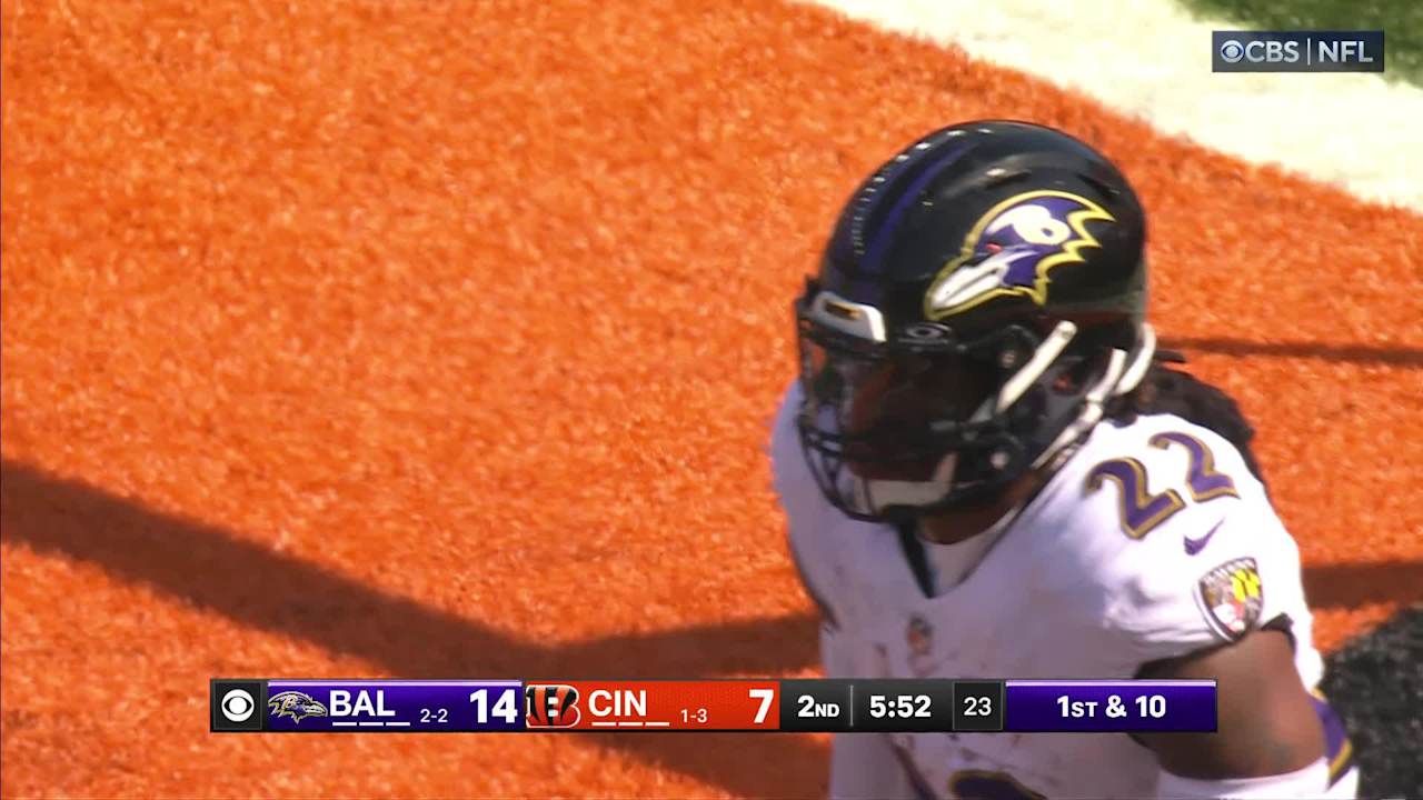 Cincinnati Bengals defensive end Sam Hubbard's TFL vs. Derrick Henry ...
