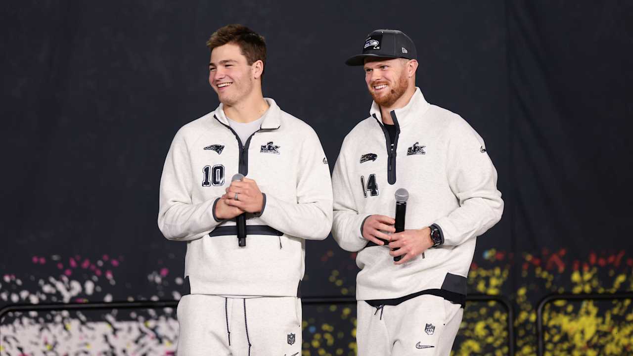 Super Bowl LX Opening Night: Best moments from Patriots, Seahawks media ...