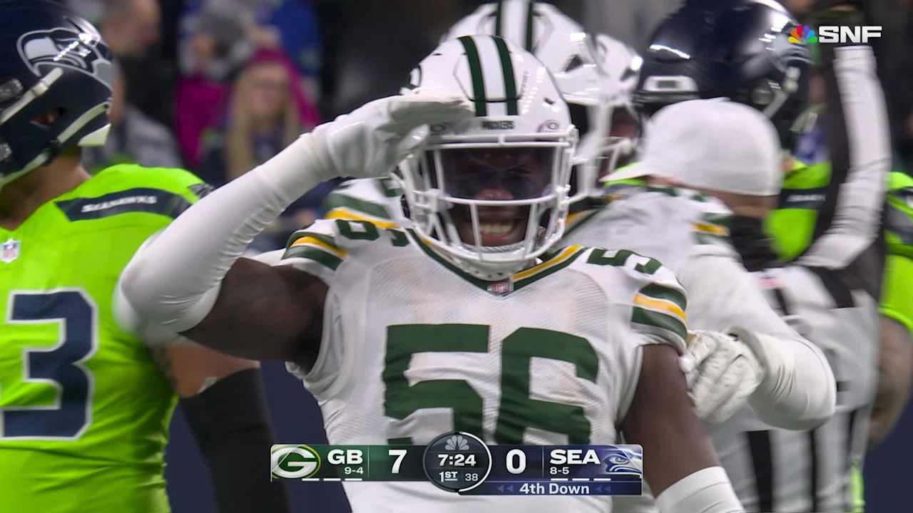 Green Bay Packers linebacker Edgerrin Cooper's best plays vs. Seattle ...