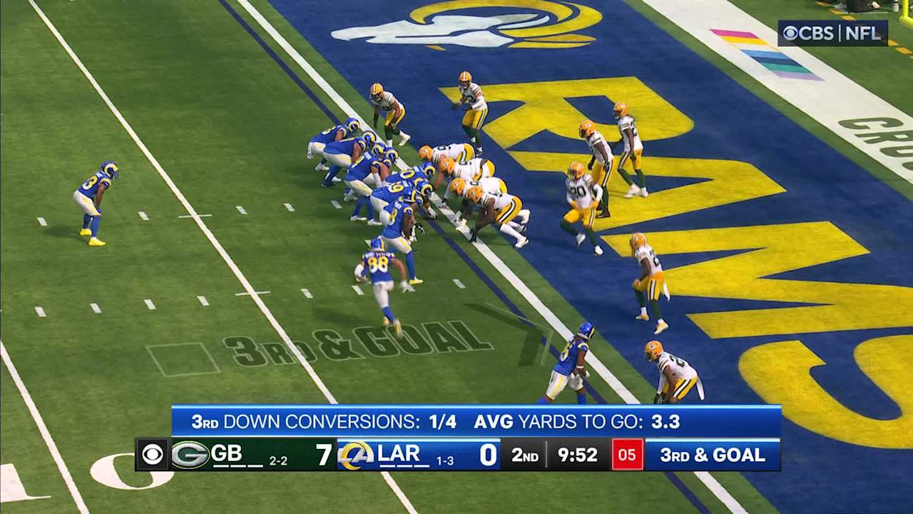 Los Angeles Rams running back Kyren Williams surges across plane for ...