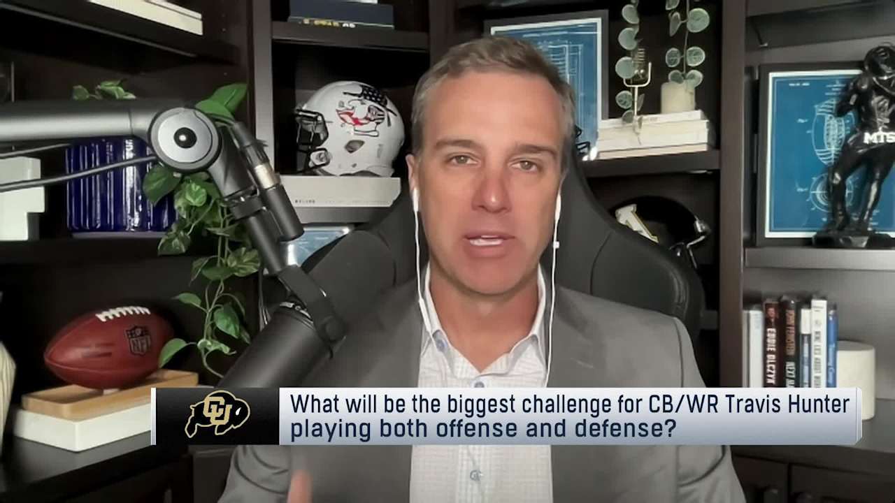 NFL Network's Daniel Jeremiah weighs in on WR/DB Travis Hunter's ...