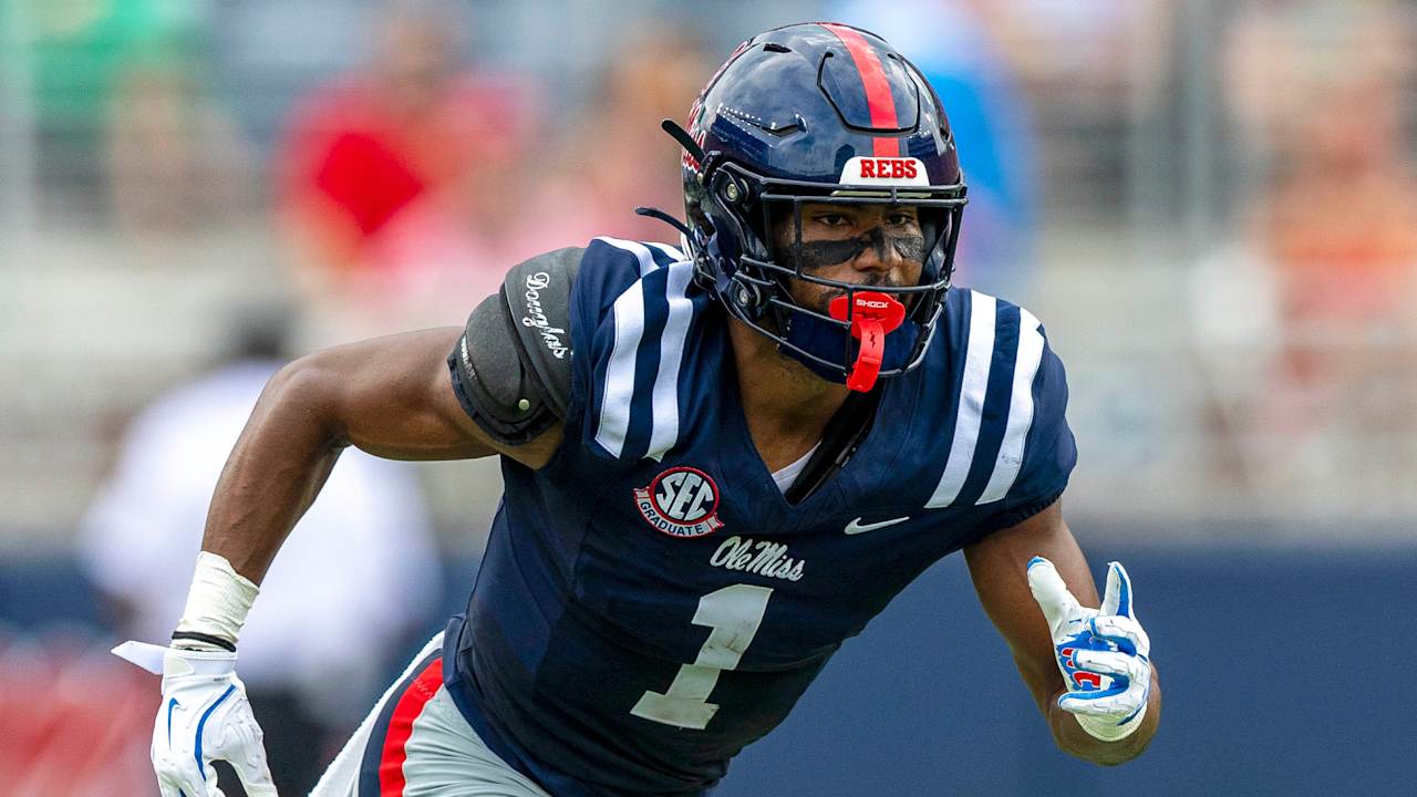 2026 NFL Draft: 49ers select Ole Miss WR De'Zhaun Stribling with No. 33 ...