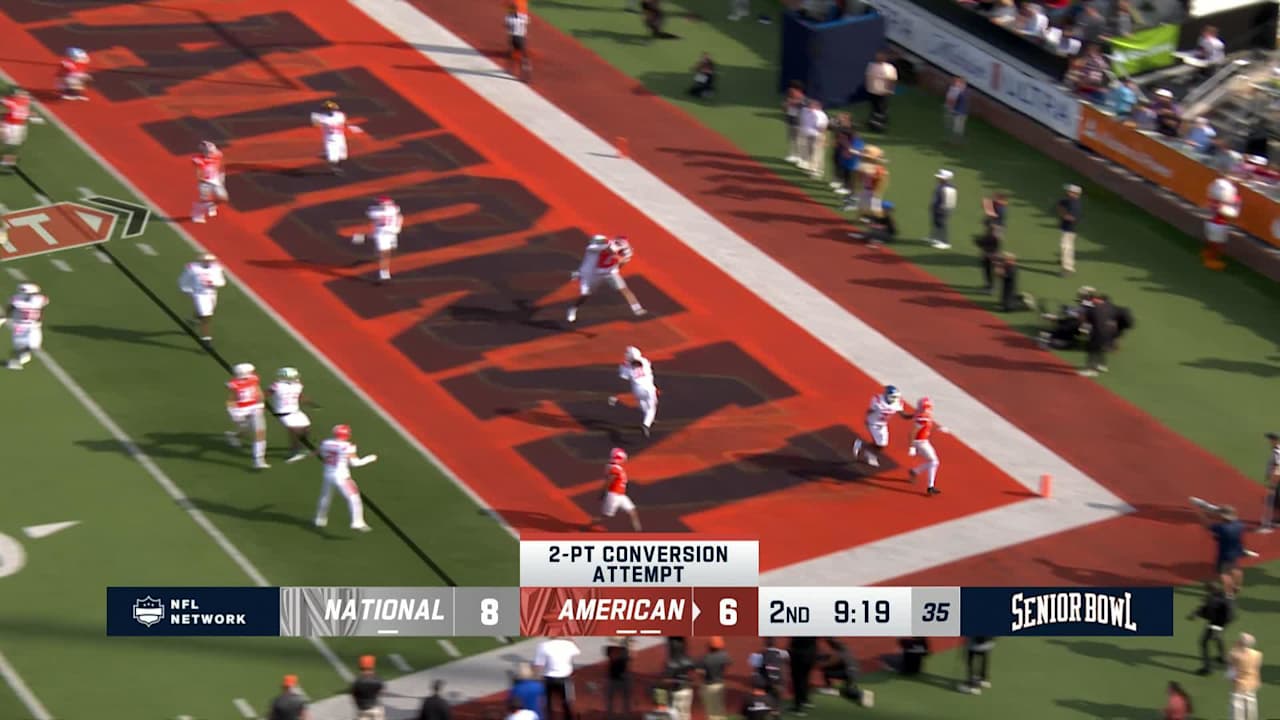 Arkansas Razorbacks wide receiver Isaac TeSlaa's two-point conversion ...