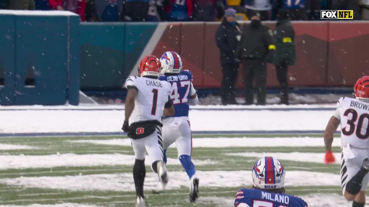 Can't-Miss Play: 63-yard TD! Buffalo Bills cornerback Christian Benford ...
