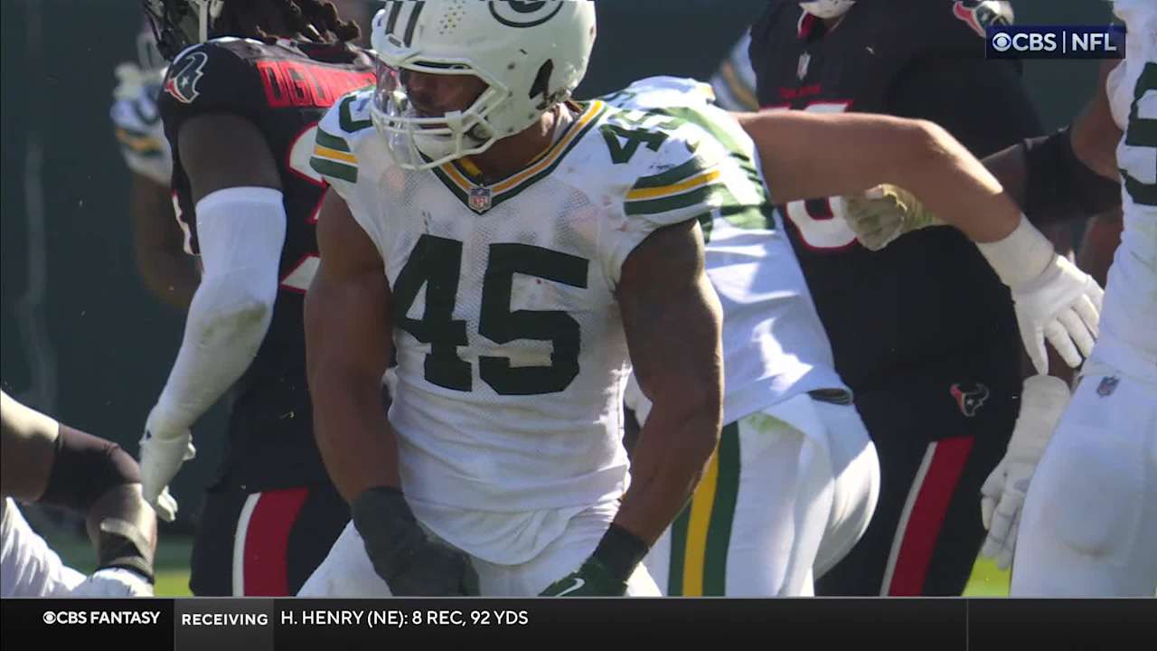 Green Bay Packers linebacker Eric Wilson ends another Houston Texans ...