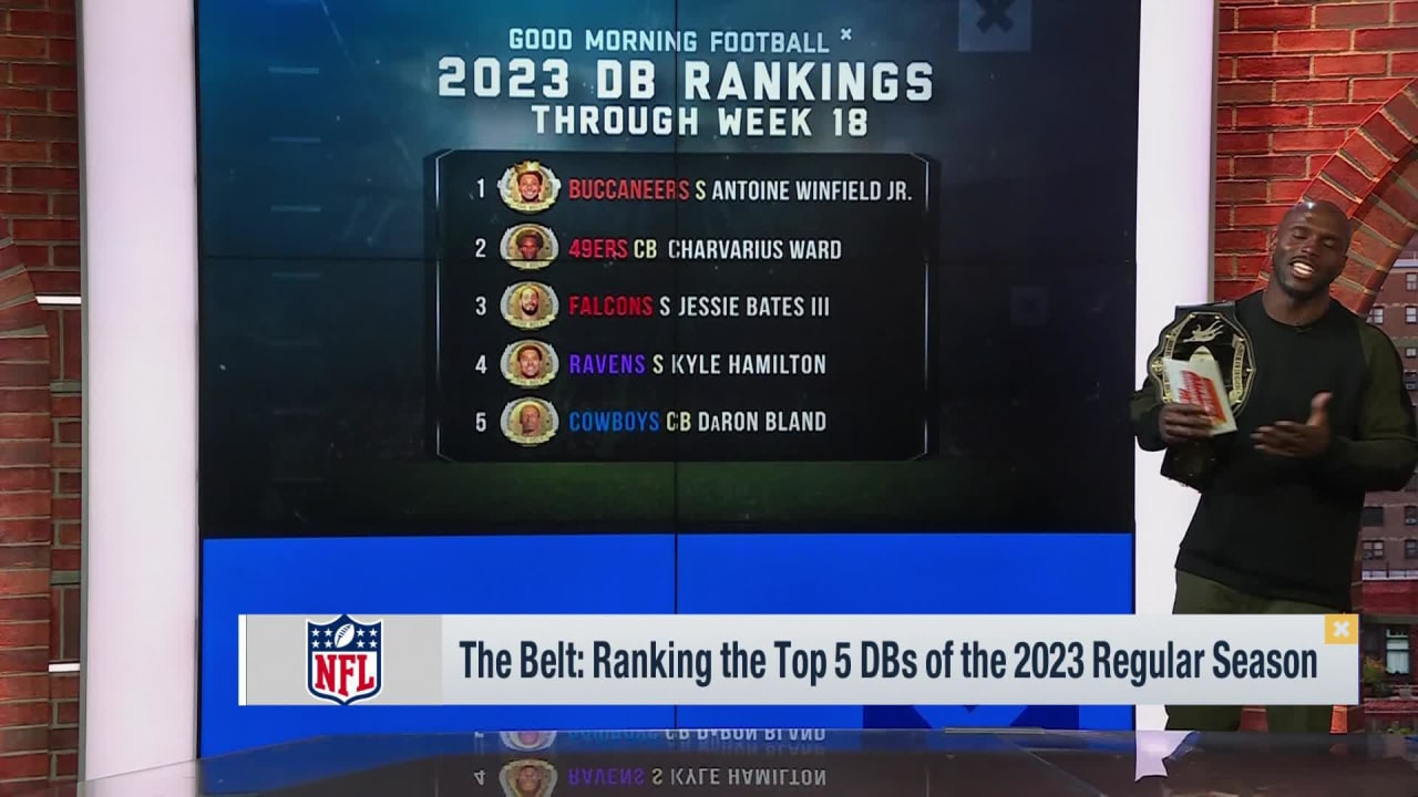 NFL Network's Jason McCourty ranks top 5 defensive backs of the 2023 season