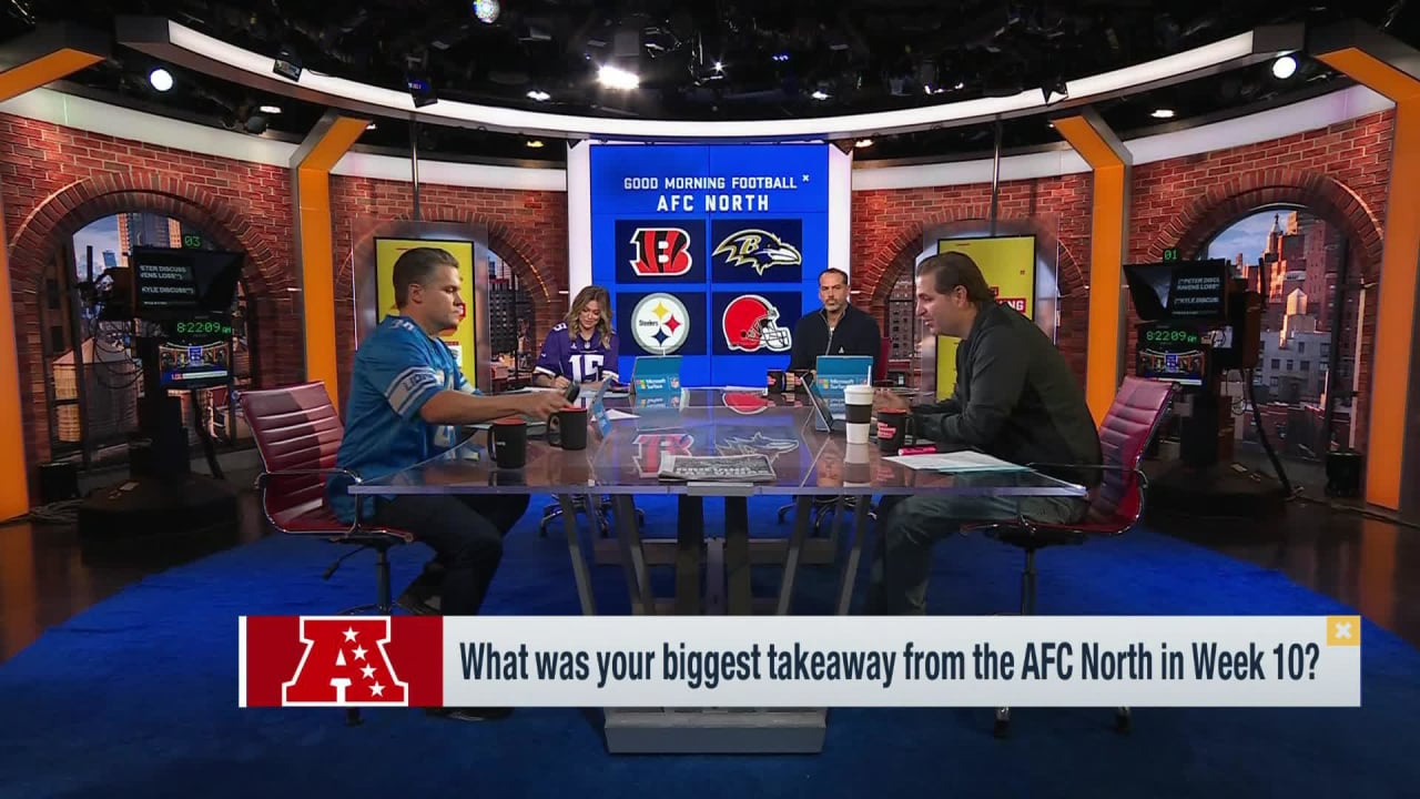 Biggest takeaway from the AFC North in Week 10? | 'GMFB'