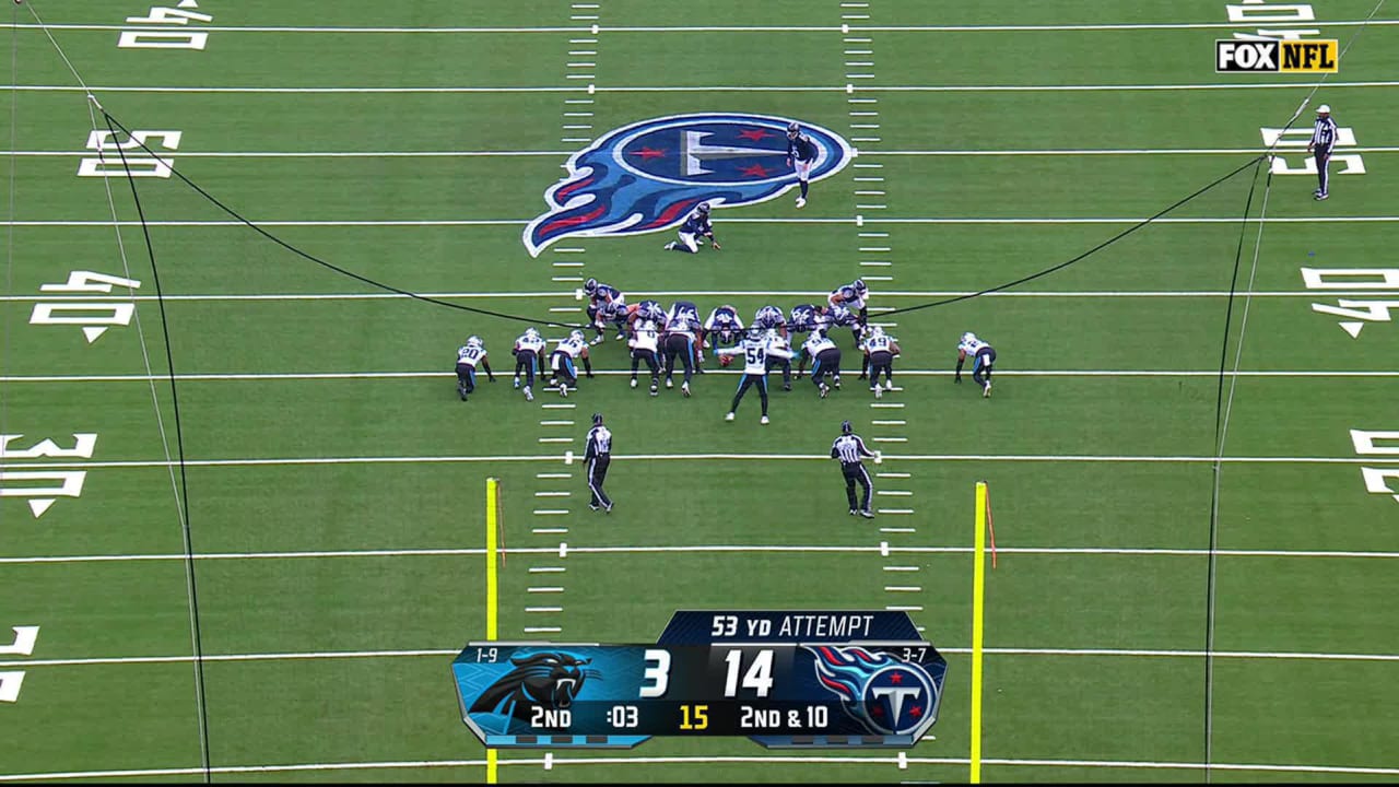 Tennessee Titans kicker Nick Folk's 53-yard FG extends Titans' lead to ...