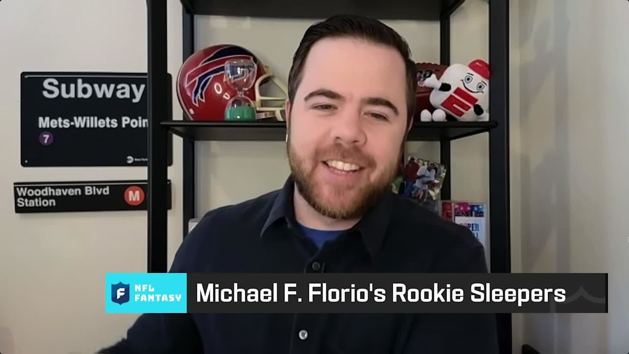 NFL Network's Michael F. Florio's Fantasy Rookie Sleepers | 'The Insiders'