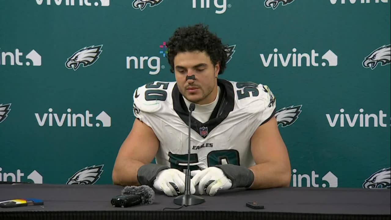 Philadelphia Eagles linebacker Jaelan Phillips on first win as an Eagle ...