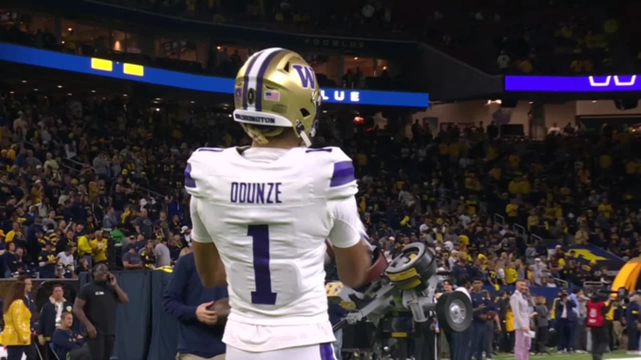 Breaking down wide receiver Rome Odunze's college highlights | 2024 NFL ...