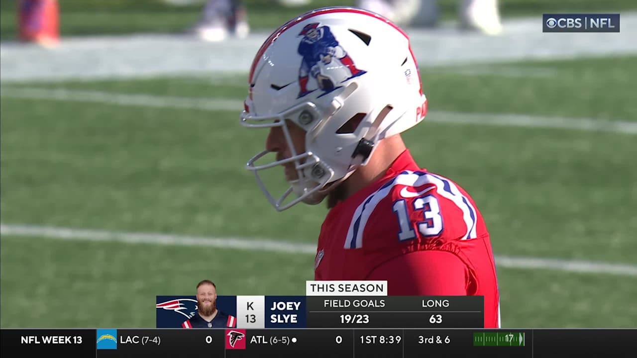 New England Patriots cap opening drive with a 35-yard FG