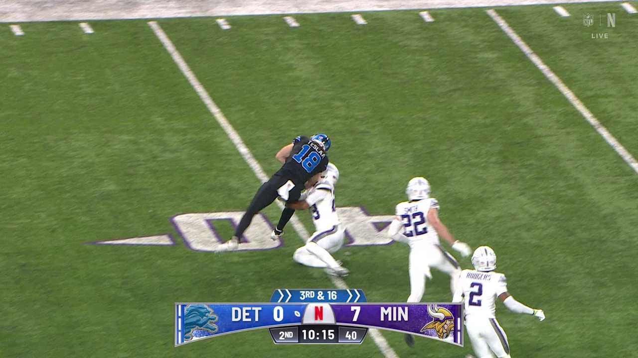 Detroit Lions quarterback Jared Goff zips 28-yard strike to wide ...