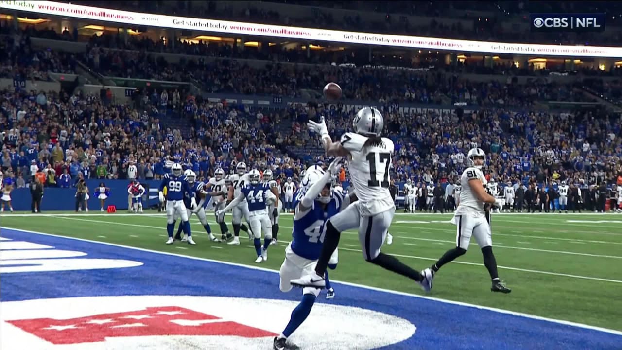 Las Vegas Raiders wide receiver Davante Adams' best plays from 2-TD ...
