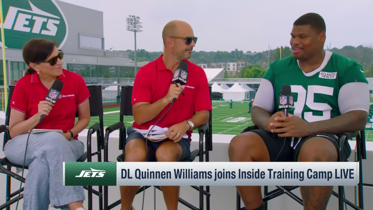 New York Jets defensive lineman Quinnen Williams talks interaction with ...