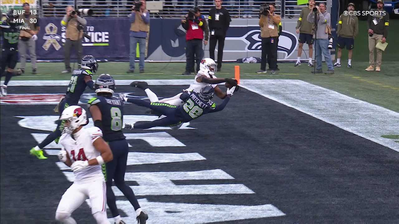 Seattle Seahawks cornerback Nehemiah Pritchett makes an elite pass ...