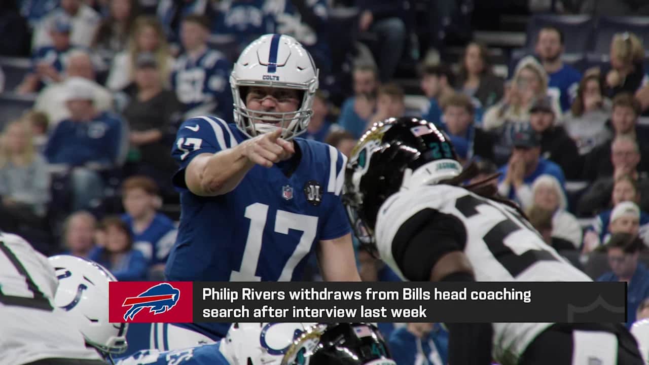 Philip Rivers withdraws from Buffalo Bills head coach search | 'The ...