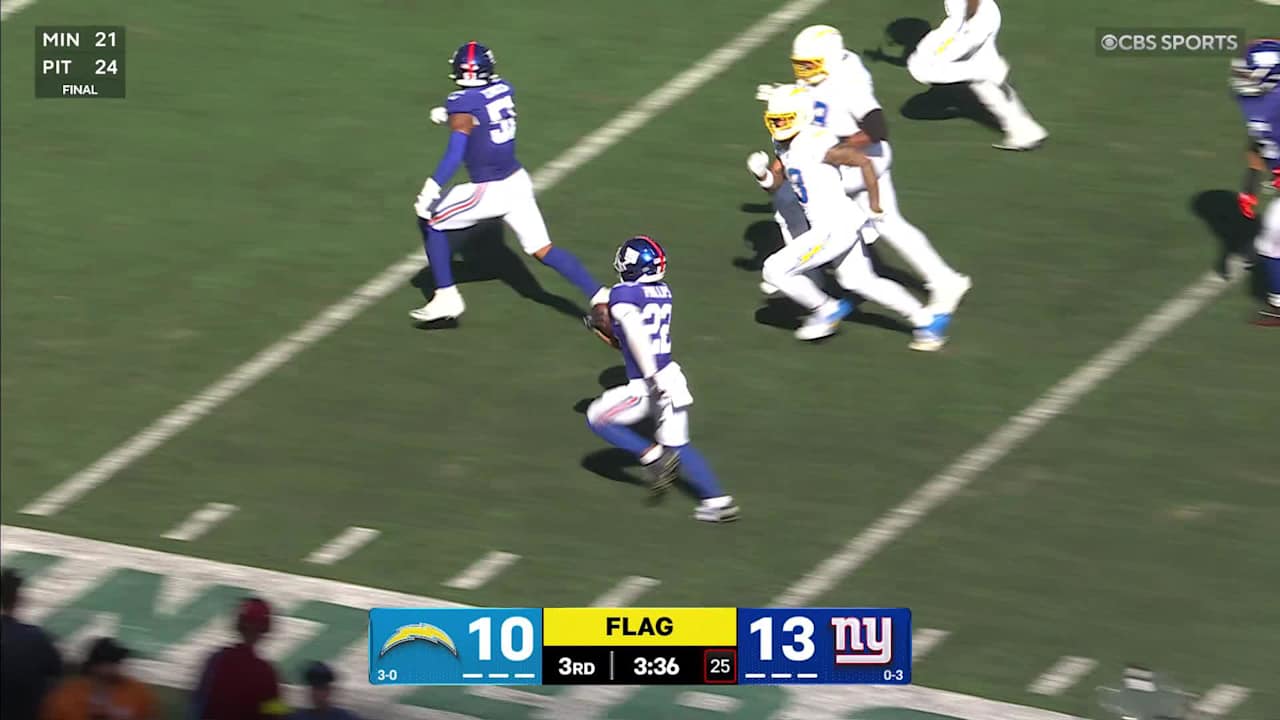 Can't-Miss Play: New York Giants defensive back Andru Phillips off to ...