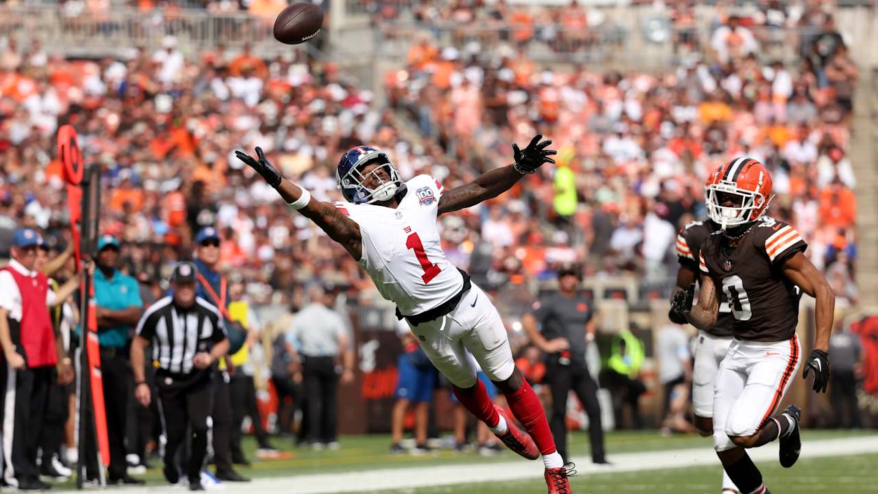 Giants rookie WR Malik Nabers 'having a lot of fun' in sensational ...