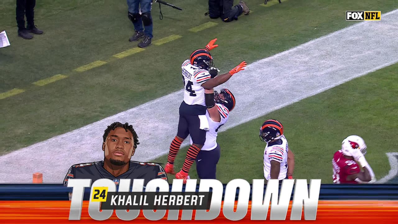 Chicago Bears running back Khalil Herbert's best plays from 121-yard ...