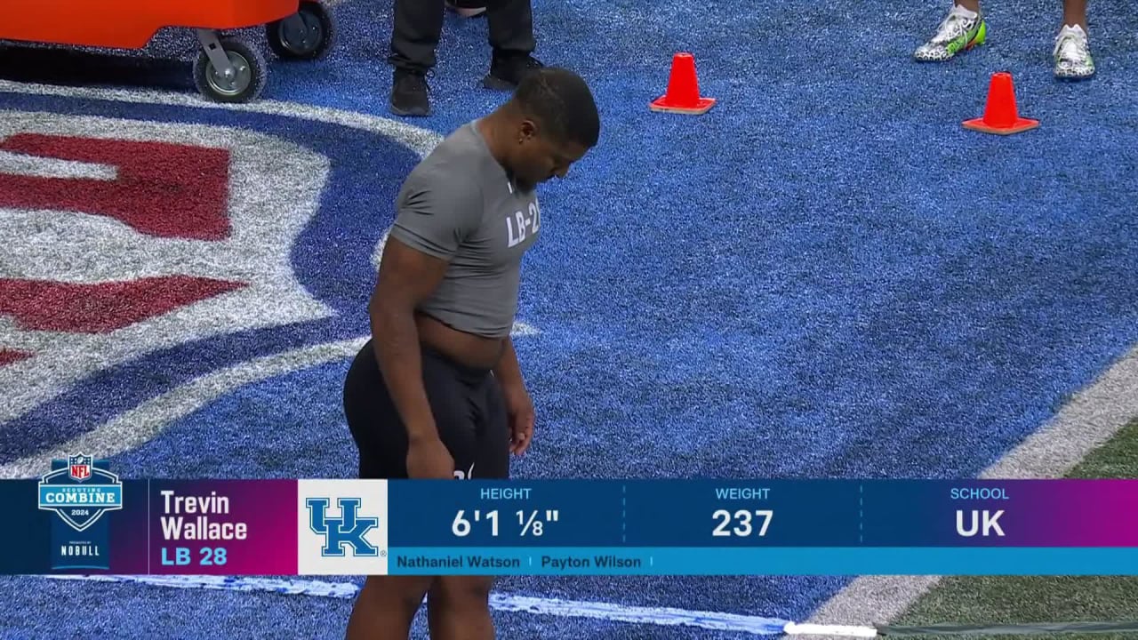 Linebacker Trevin Wallace runs official 4.51-second 40-yard dash at ...