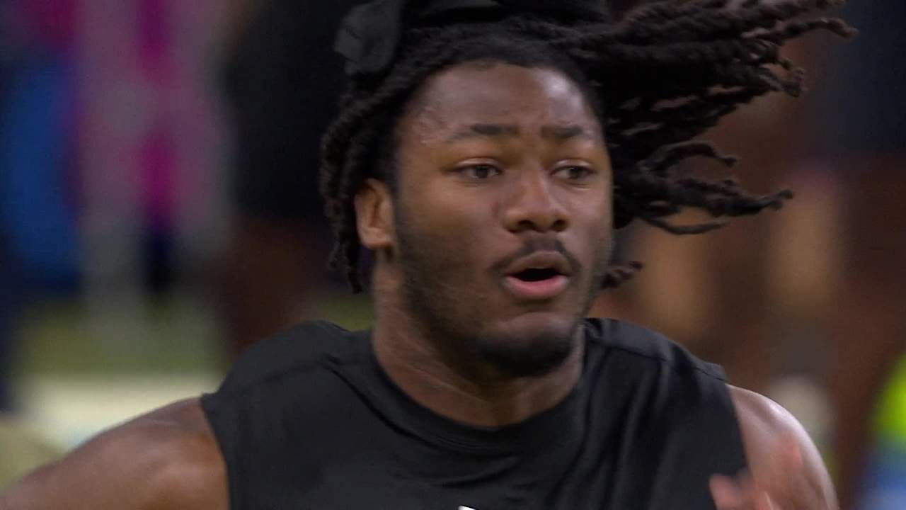Edge rusher R Mason Thomas runs official 4.67-second 40-yard dash at ...