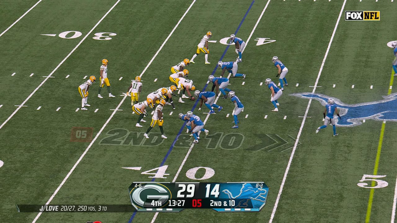 Green Bay Packers quarterback Jordan Love's accuracy is 100 on dot pass ...