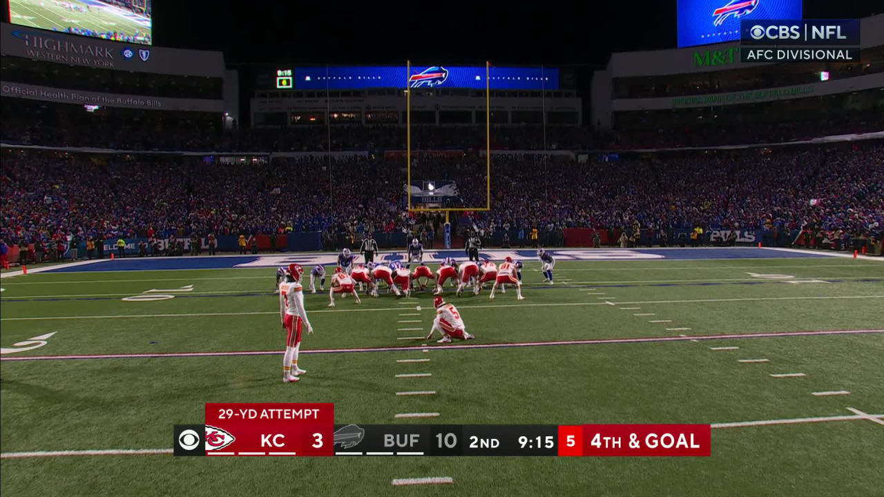 Kansas City Chiefs kicker Harrison Butker's 29-yard chip-shot FG makes ...