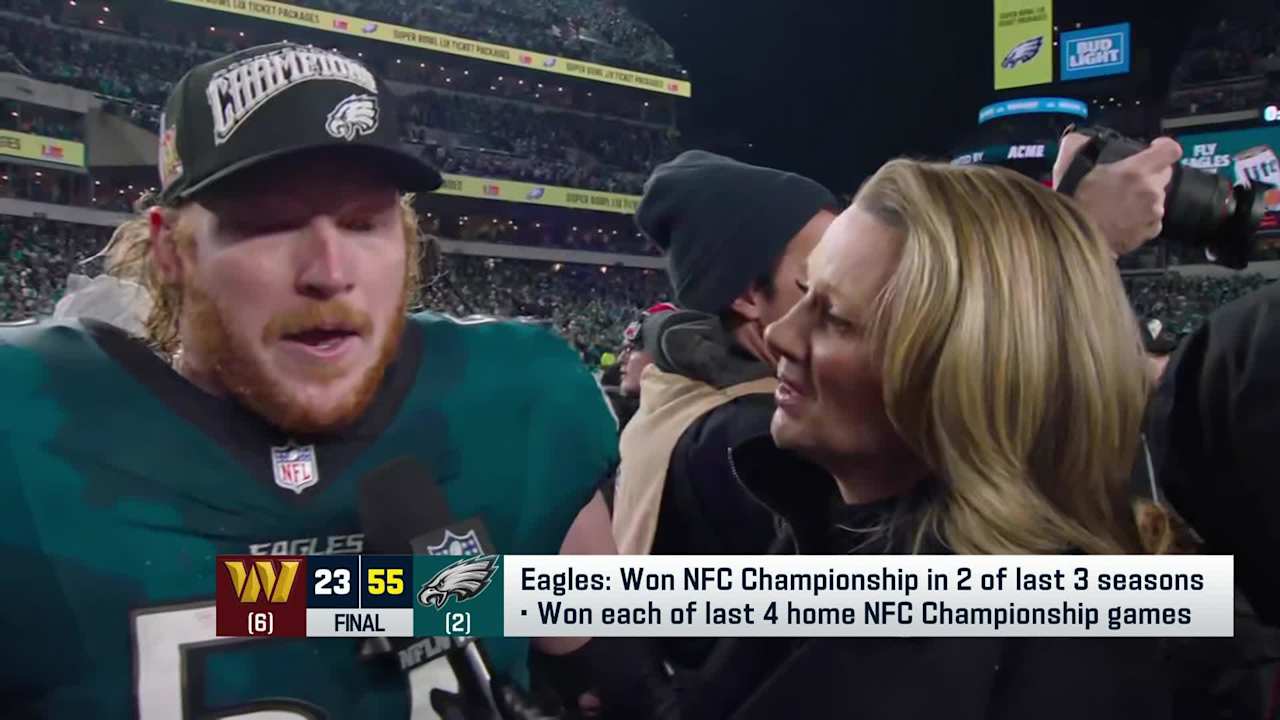 Philadelphia Eagles center Cam Jurgens breaks down his return and ...