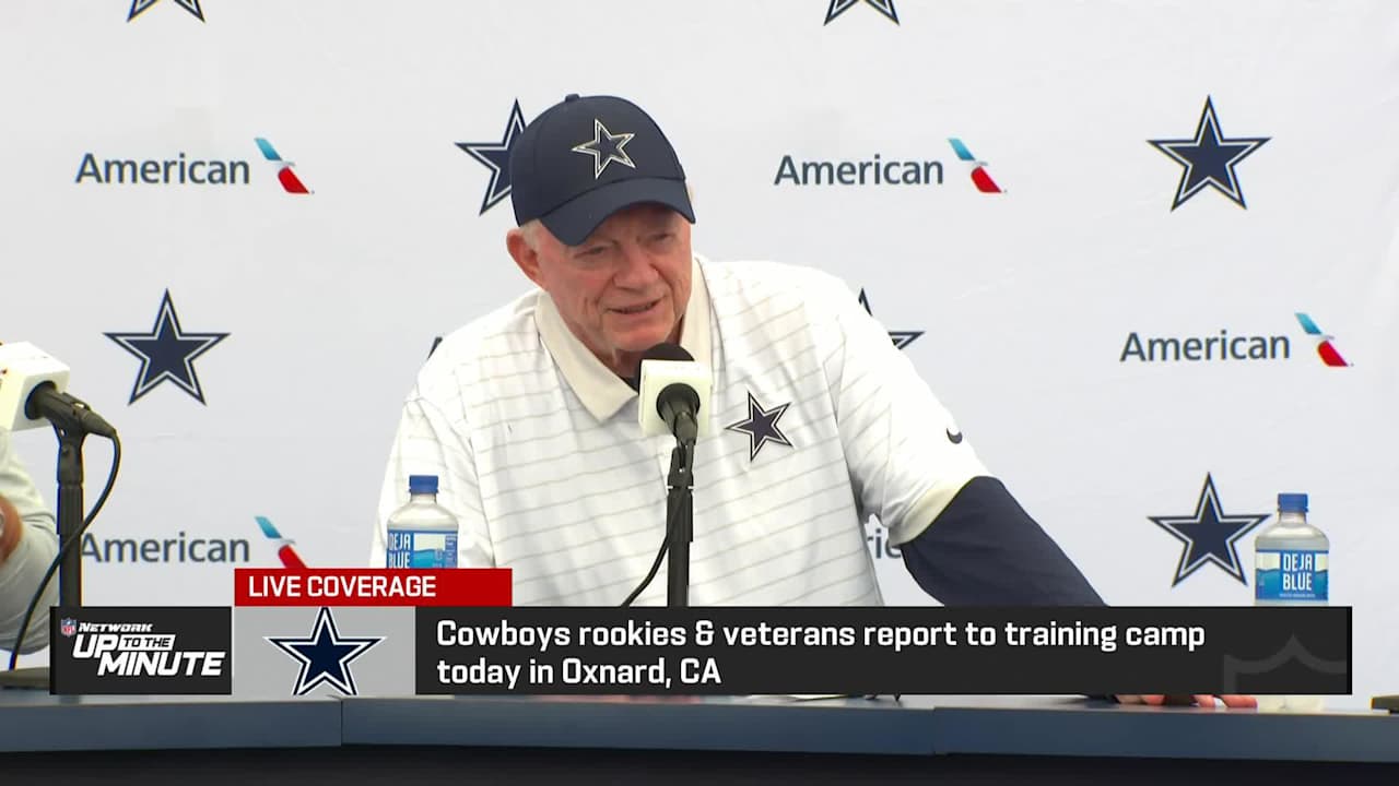 Owner Jerry Jones talks Dallas Cowboys' training camp, linebacker Micah ...